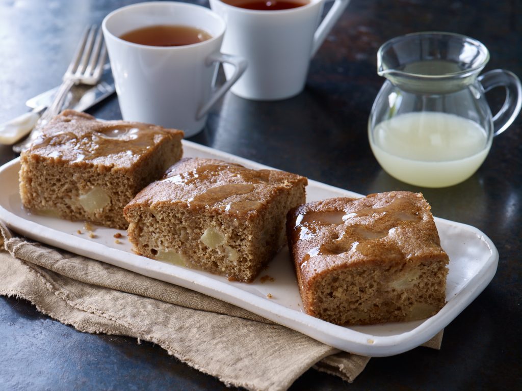 Pear Breakfast Gingerbread with Lemon Glaze - Pacific Northwest Canned ...